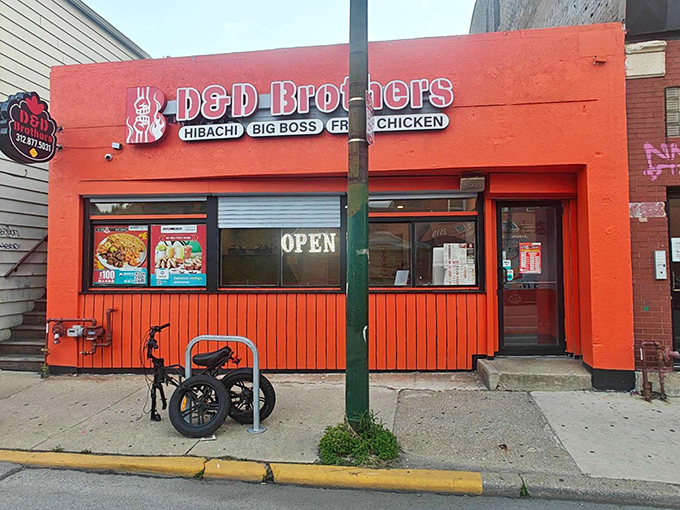 That orange exterior practically shouts "adventure awaits" &ndash; and your taste buds should listen.