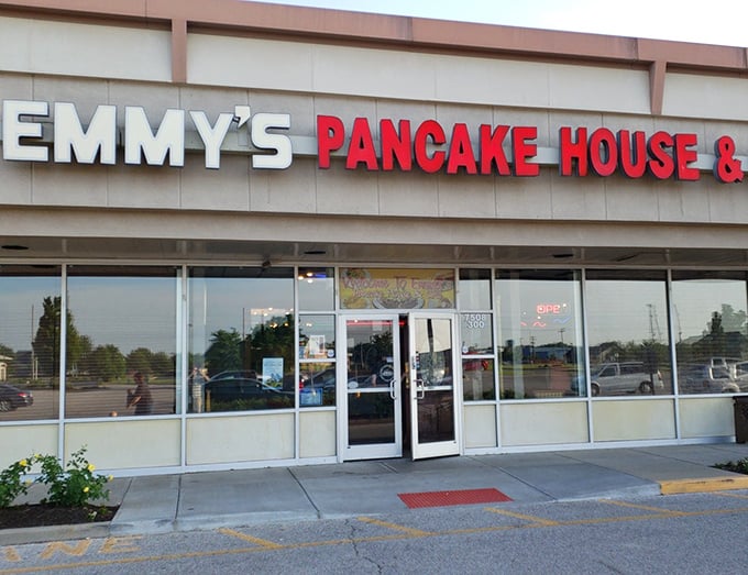 Strip mall location, pancake house perfection - Emmy's proves great breakfast doesn't need a fancy address to shine.