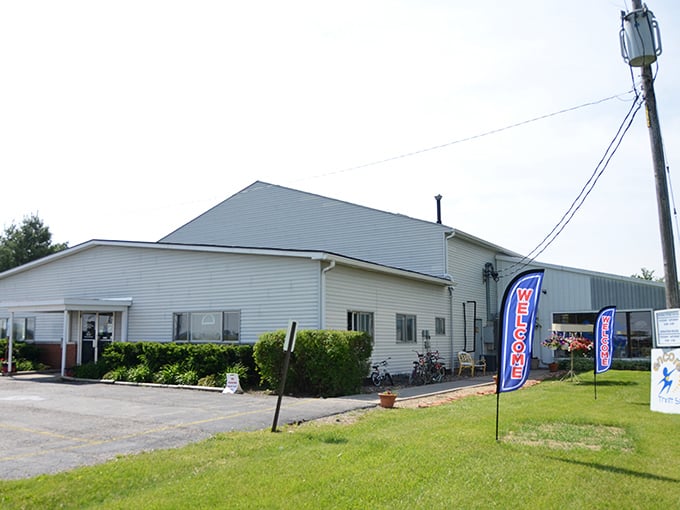 This unassuming building houses a surprising expanse of affordable treasures waiting to be discovered.