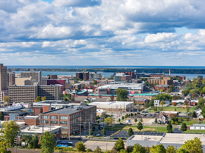 Erie's lakefront stretches like a Great Lakes postcard without the tourist trap pricing.