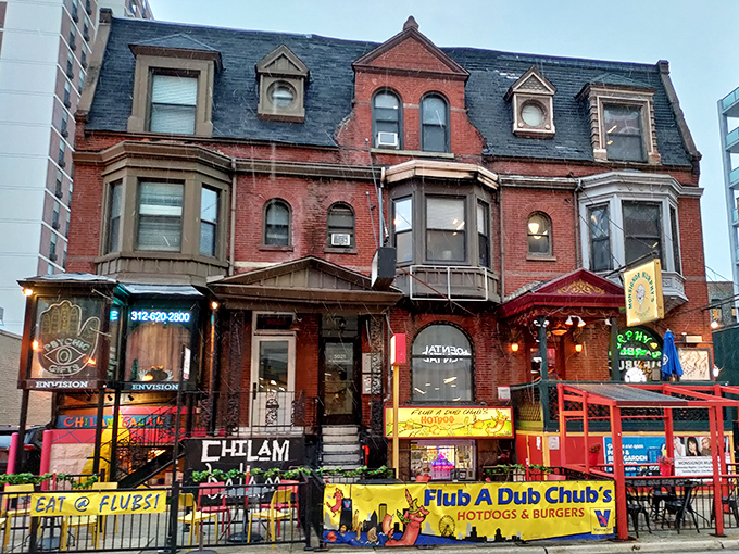 That colorful facade isn't just eye candy&mdash;it's a preview of the creative, joyful hot dog experience waiting inside.