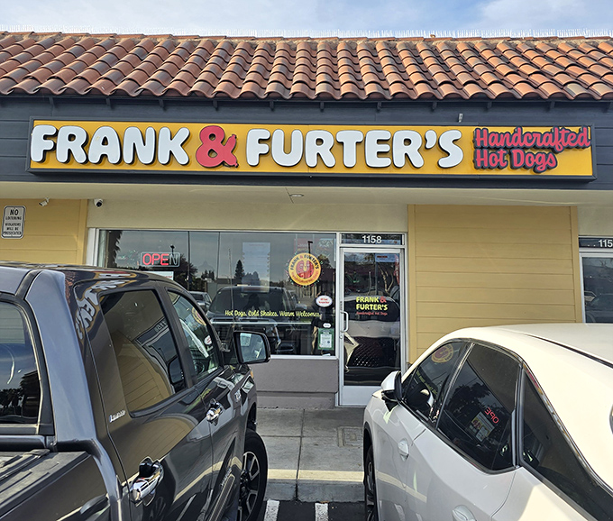 Simple storefront, extraordinary sausages &ndash; sometimes the best handcrafted hot dogs hide in plain sight like this.