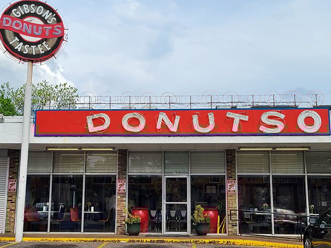 Gibson's bold red sign has been Memphis' late-night beacon since before Elvis had blue suede shoes.