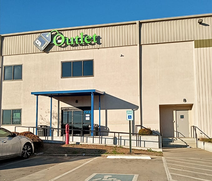 This warehouse-style building holds more surprises than your grandmother's attic, but better organized.