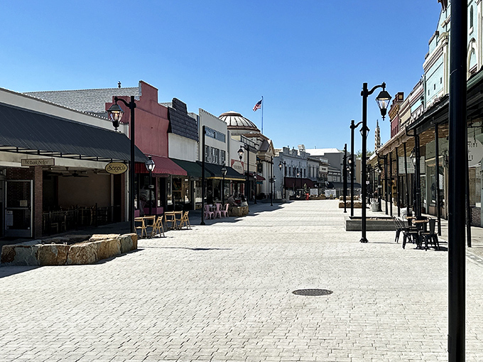 Grass Valley's beautiful, walkable downtown is a real delight, with its polished brick streets and welcoming storefronts.