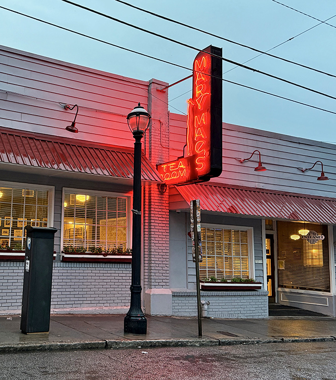 That classic neon sign has guided hungry souls to Southern comfort food heaven since the Eisenhower era.