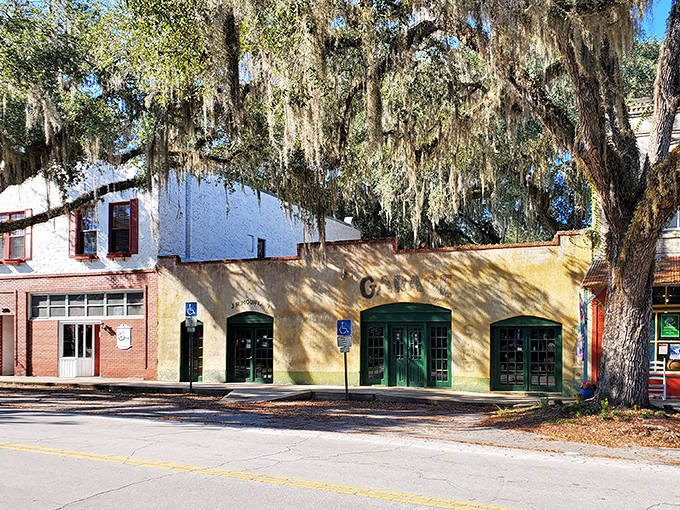 Micanopy's oak-canopied streets create natural shade tunnels that air conditioning could never hope to match perfectly.