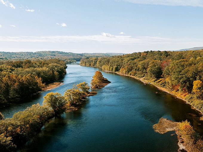 Milford's tree-lined streets create a canopy of green that would make even city planners weep.