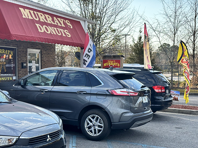 Murray's Donuts' busy parking lot tells you everything you need to know about this Sumter institution's popularity.