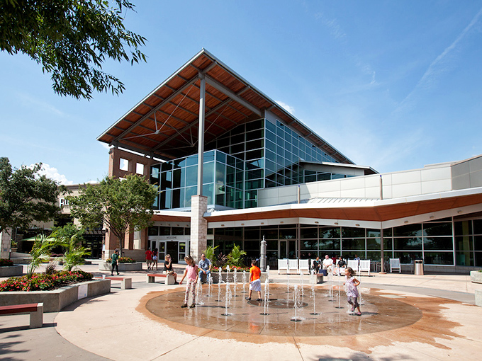 Contemporary design meets family-friendly shopping in this spacious mall where comfort and style walk hand in hand.