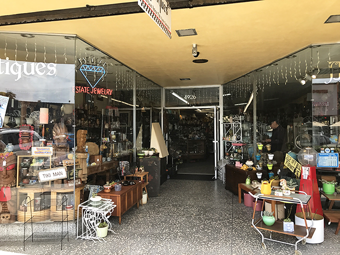 Beach town vibes meet serious collecting - where every storefront holds potential for your next favorite discovery.
