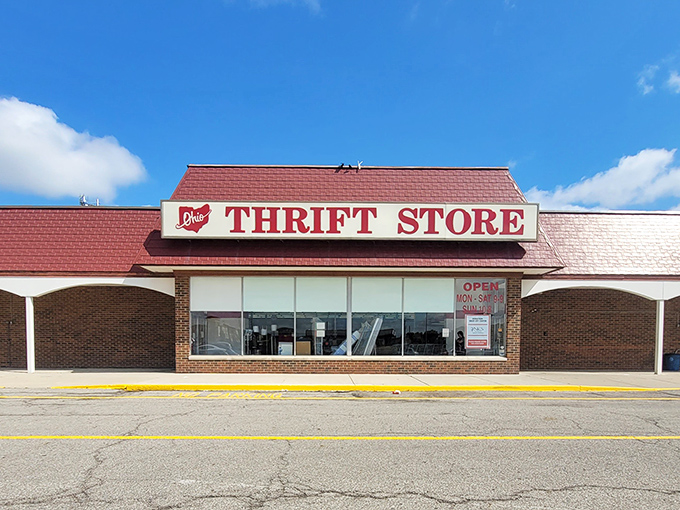 This unassuming Ohio Thrift storefront hides a wonderland of affordable finds &ndash; like a speakeasy for the bargain-obsessed.