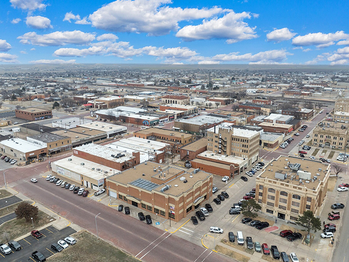 Pampa's residential neighborhoods spread out like a welcoming embrace, offering space to breathe and grow.