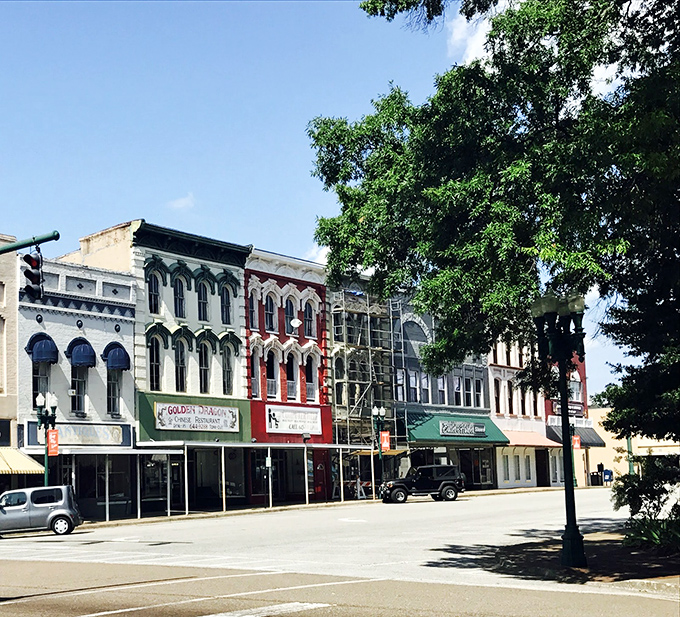 Victorian storefronts create shopping experiences that big box stores simply cannot replicate authentically.