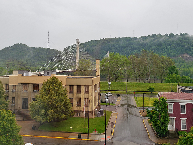 Portsmouth's rolling hills frame the city like a Norman Rockwell painting come to life in Ohio.
