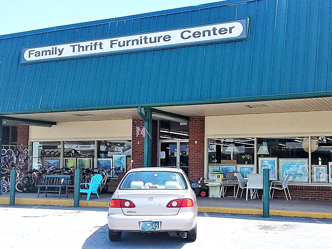 Prime Thrift's no-nonsense exterior promises serious bargain hunting for those who know quality when they see it.