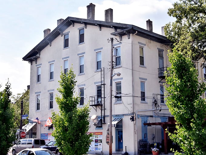 Ron's historic building has seen Miamisburg change while their pizza remained perfect. That corner spot has been drawing crowds for generations.