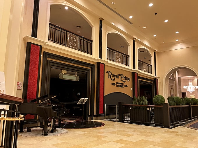 Royal Prime's casino location adds Vegas-style glamour to your Delaware steakhouse adventure tonight.