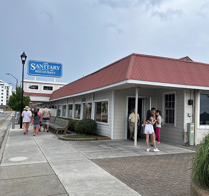 Classic coastal architecture meets timeless seafood traditions - some things never go out of style.