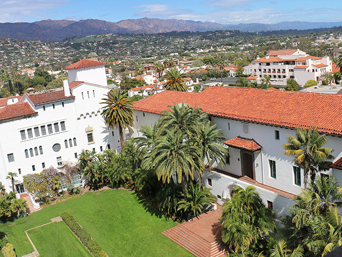 Spanish colonial architecture meets perfect weather in this slice of Mediterranean heaven on earth.