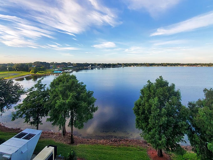Crystal clear lakes reflect Florida's natural beauty like mirrors made by Mother Nature