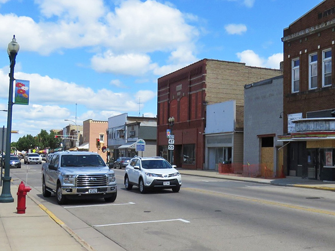 Main Street stretches invitingly ahead, promising discoveries in every storefront and friendly faces behind every counter.