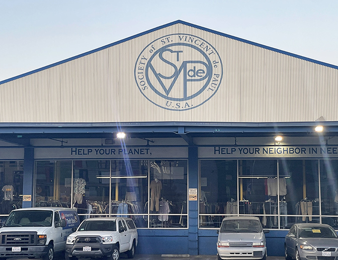 St. Vincent de Paul's mission shines through in this spacious store where community spirit meets incredible deals.