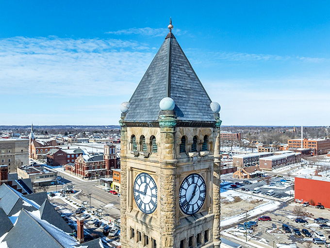 Springfield's clock tower keeps perfect time in a city where your money works overtime for you.
