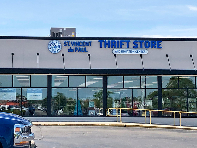 St. Vincent de Paul's modern storefront proves charity shops can look as good as their mission. 