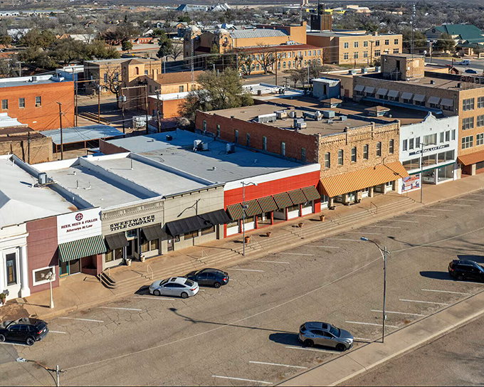 Sweetwater's downtown district combines old-school Texas character with refreshingly reasonable prices for everything you need.