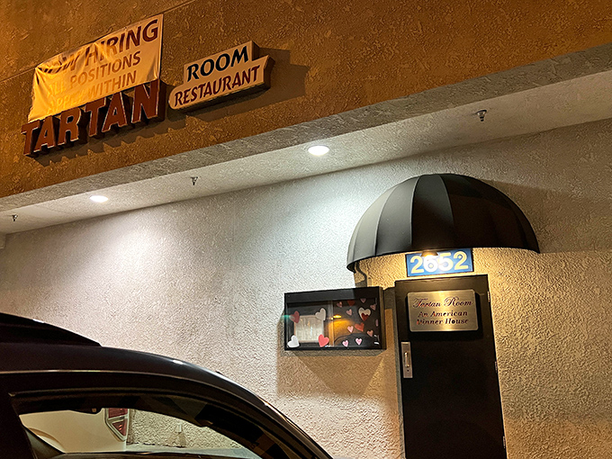 Understated entrance conceals Orange County's most delicious secret - a true steakhouse speakeasy for serious carnivores.