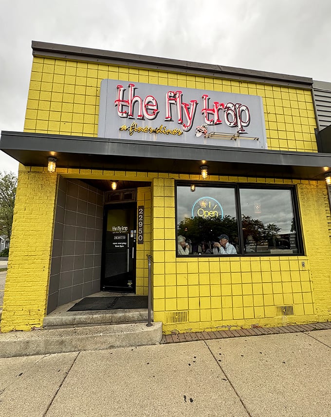 That sunshine yellow exterior practically shouts "happiness lives here!" - and it absolutely does.