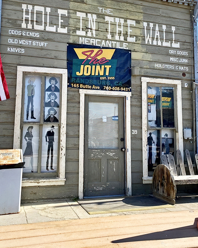 The Joint's vintage storefront whispers tales of old Hollywood while serving today's freshest catches perfectly.