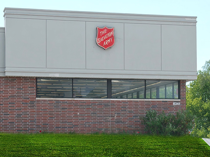 The classic red shield promises community spirit and incredible deals under one familiar, welcoming roof.