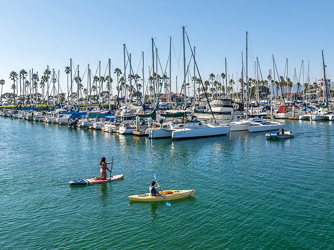 Ventura's endless coastline stretches toward Channel Islands, where thirty miles of beaches meet California's perfect year-round weather.