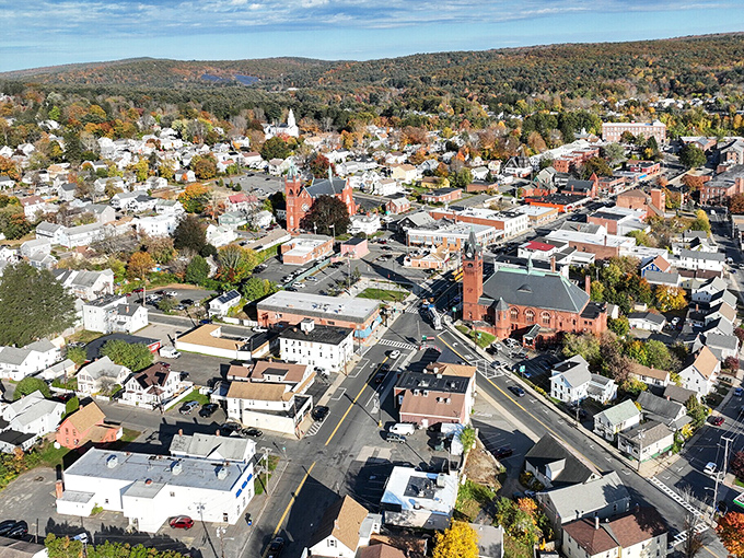 These modest homes line up like old friends, each one offering comfort without breaking the bank account. 