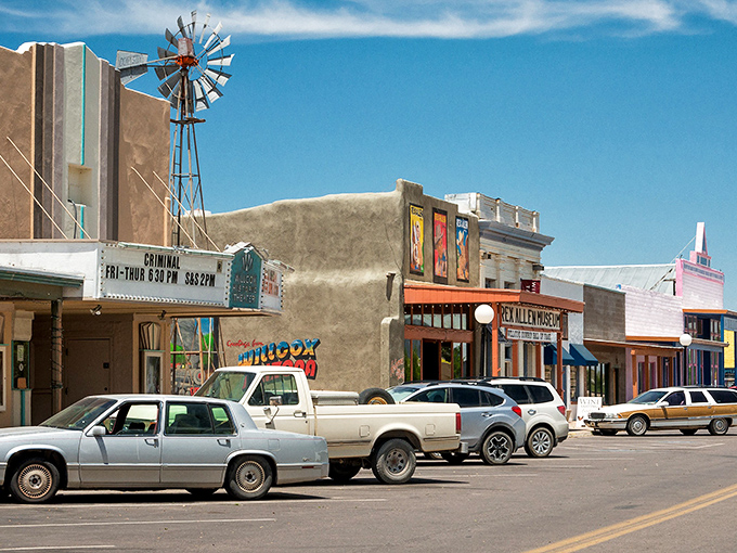 Willcox's wide main street and vintage storefronts preserve the authentic flavor of cowboy country.