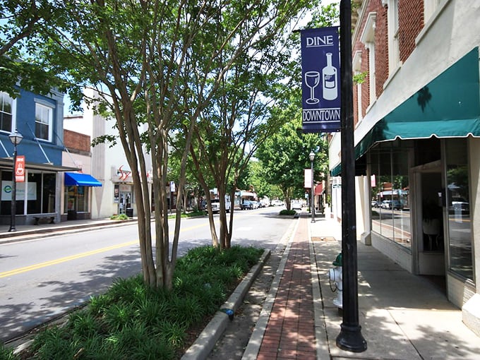 Downtown streets that feel like movie sets from America's most heartwarming small-town films.