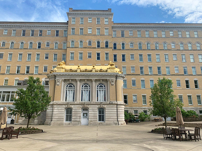 When your steakhouse sits inside a legendary resort, the beef better live up to those impressive architectural standards.