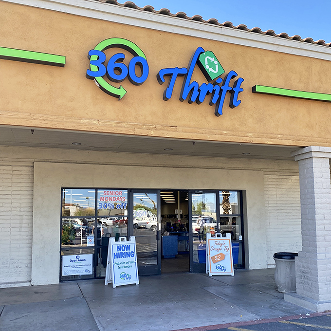 This Mesa gem rotates through treasures faster than a carnival ride, keeping shoppers constantly surprised.