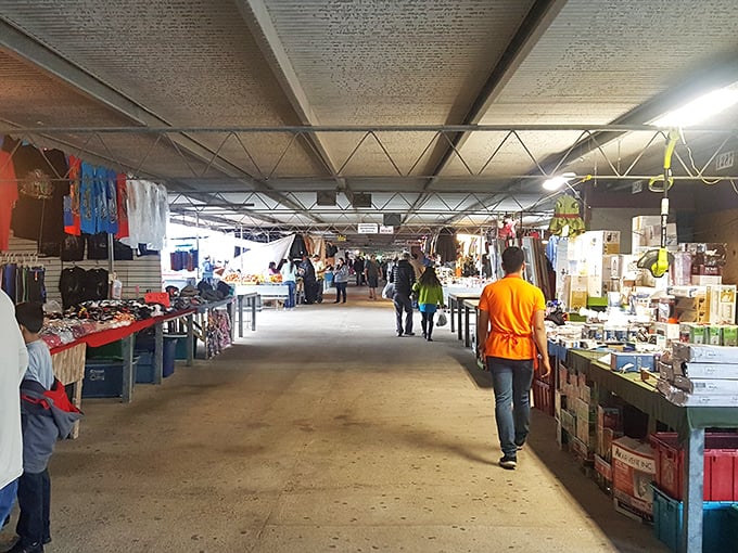This covered aisle feels part bazaar, part block party&mdash;where bargains meet bold colors and endless people-watching.