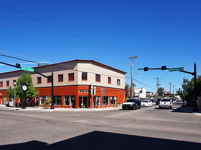 Downtown Alpine blends college town energy with Old West charm in the shadow of the Davis Mountains.
