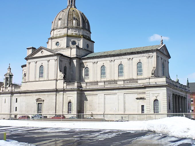 Altoona's charming downtown square provides a peaceful gathering spot surrounded by historic buildings and affordable homes.