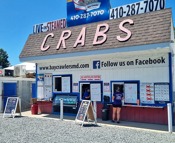 No-frills exterior, maximum flavor inside - Bay Crawlers keeps Cecil County's crab tradition alive and steaming.