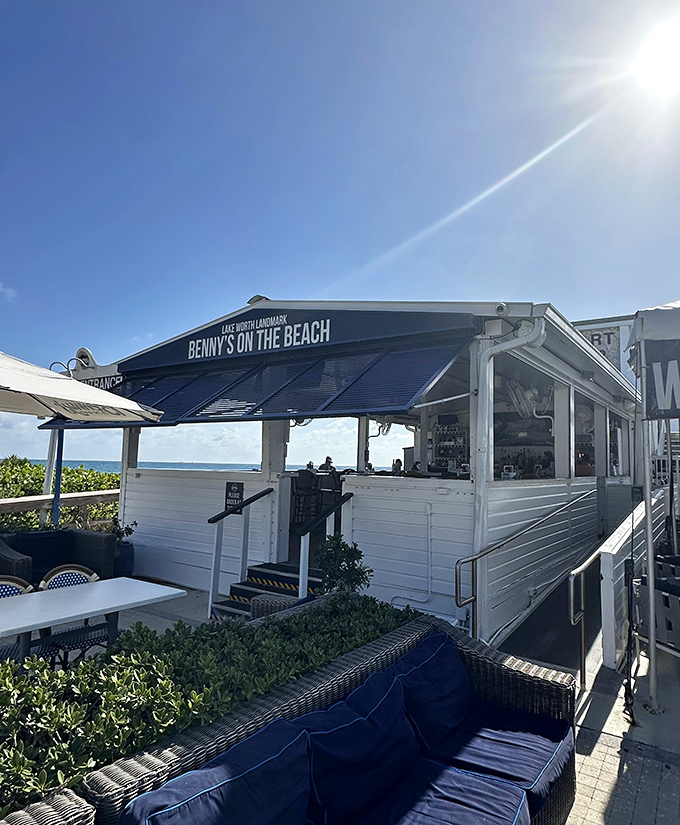 When your restaurant extends into the Atlantic, every meal comes with a side of maritime adventure.