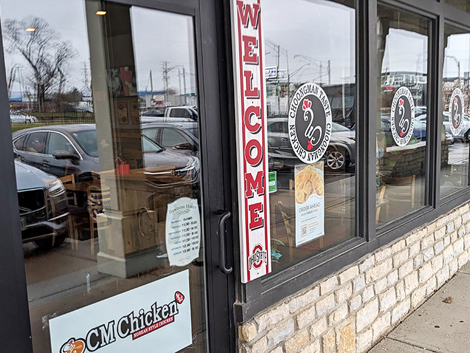Behind that welcome sign lies chicken so good, it'll make you question every other meal choice. 