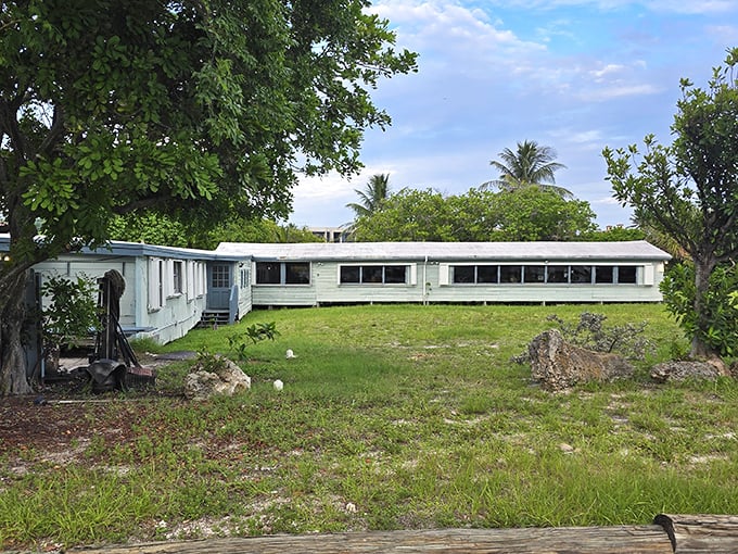 The weathered charm of Cap's Place whispers stories of old Florida and promises seafood traditions worth the boat ride.
