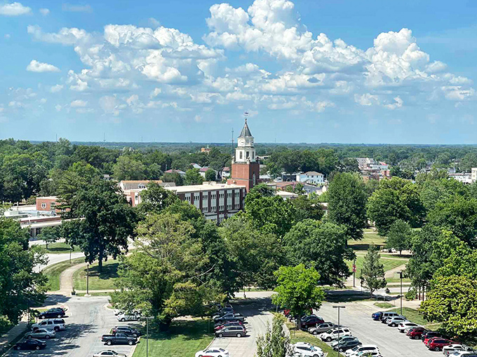 Southern Illinois charm permeates Carbondale's streets, where college town culture meets retiree-friendly prices in perfect harmony.