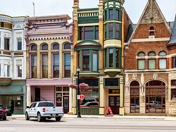 Downtown's ornate architecture frames a world where gourmet experiences meet down-to-earth prices beautifully and naturally.