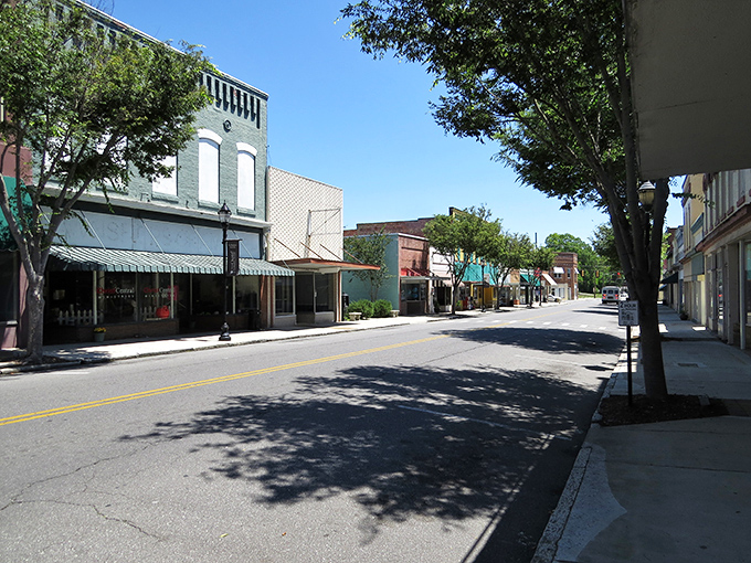 This main thoroughfare whispers promises of peaceful mornings and unhurried afternoons in retirement paradise.
